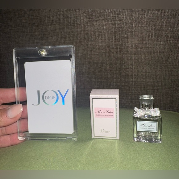 Dior | Other | Dior Miss Dior And Joy Kingplaying Card And Perfume Duo ...